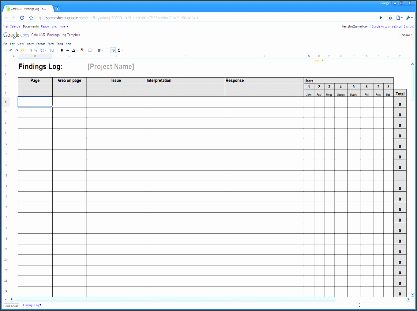 6 Daily Work Log Templates SampleTemplatess SampleTemplatess