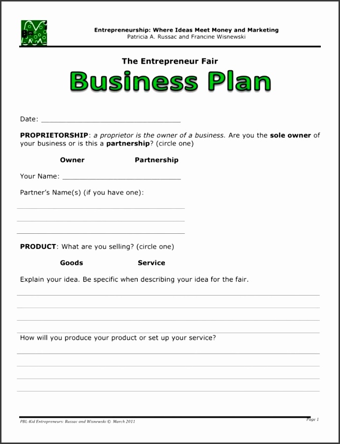 6 Business Plan Template Nz SampleTemplatess SampleTemplatess