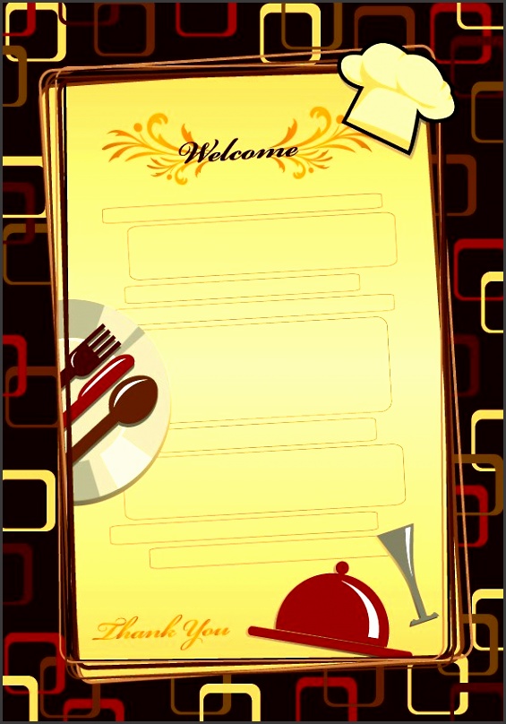 5 Empty Menu Templates SampleTemplatess SampleTemplatess 5 Empty Menu Templates SampleTemplatess SampleTemplatess