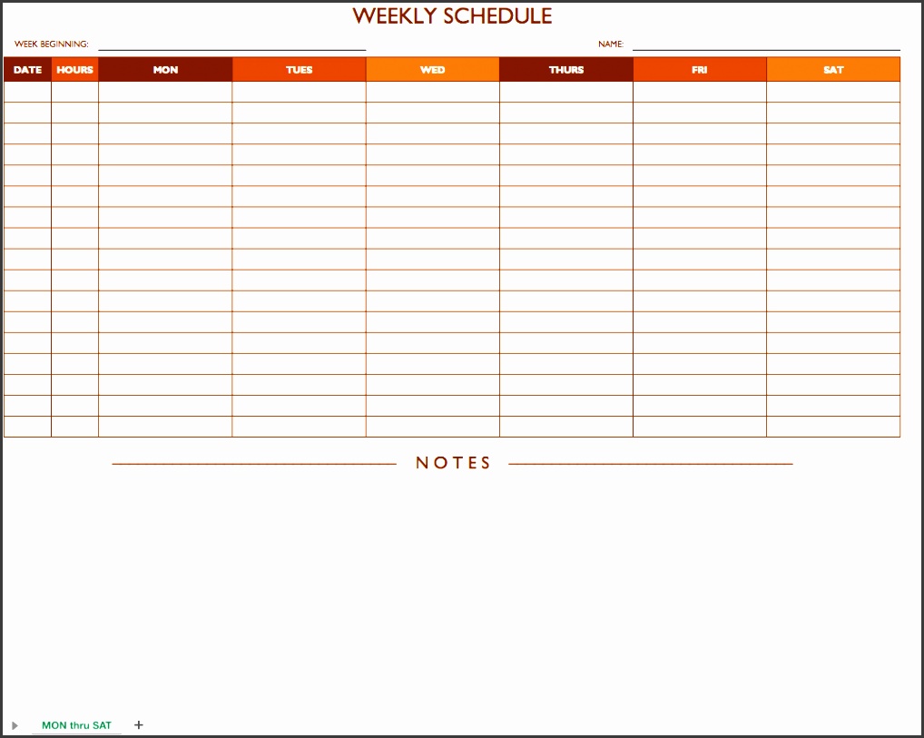 6 Daily Work Schedule Template Online SampleTemplatess SampleTemplatess